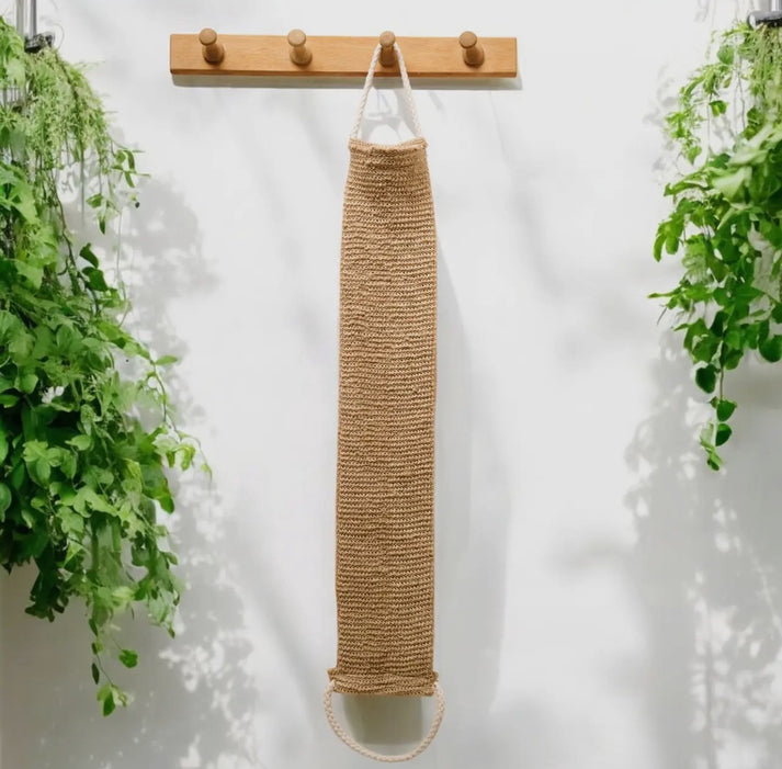 Sisal Linen Back Exfoliating Strap – Beauty in the Making