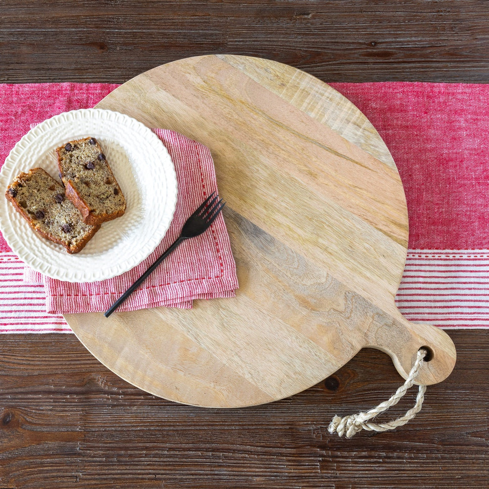 Round Cutting Board - Mango Wood – Beauty in the Making